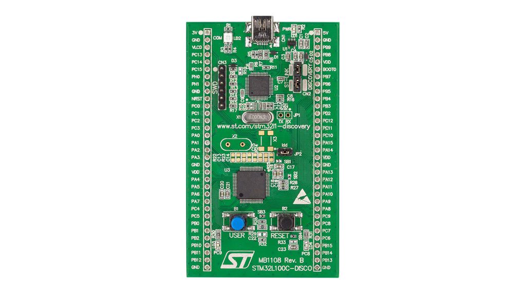 STM32L100C-DISCO | ST Discovery Kit STM32 Development Board | Distrelec Sweden